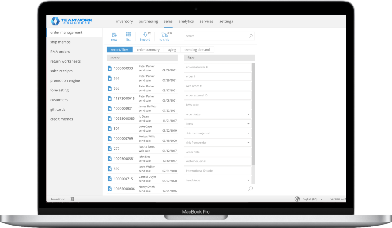 Omnichannel Order Management OMS - Teamwork Commerce