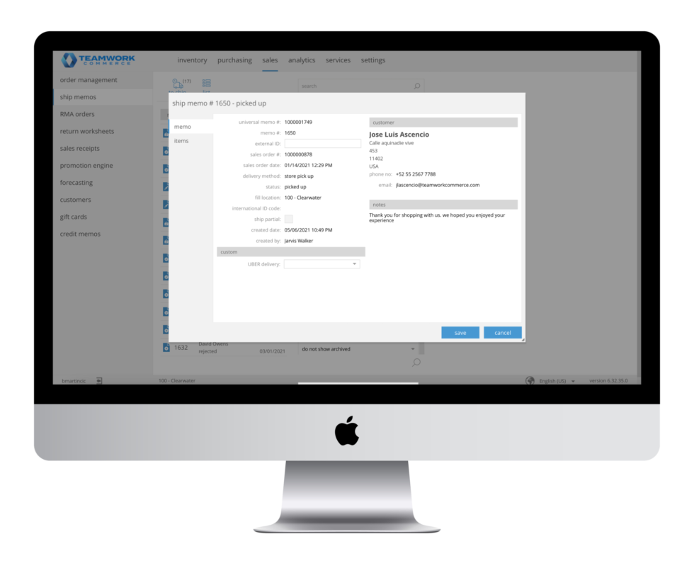 Omnichannel Order Management OMS - Teamwork Commerce Omnichannel Order Management OMS - Teamwork Commerce